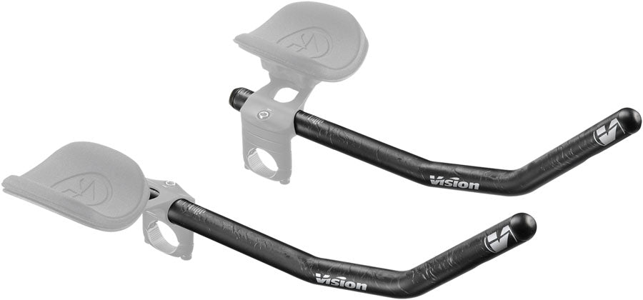 Vision TriMax Carbon Reversible Extensions 385mm Length J-Bend Shape A – Ride Bicycles