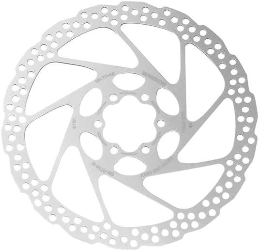 Shimano Deore SM-RT56-MP Disc Brake Rotor - 180mm 6-Bolt For Resin Pad ...