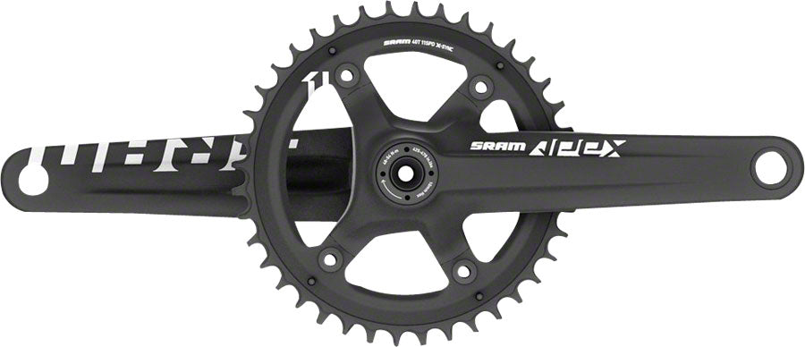 SRAM Apex 1 Crankset - 10/11-Speed 42t 110 Asymmetric BCD GXP Spindle ...