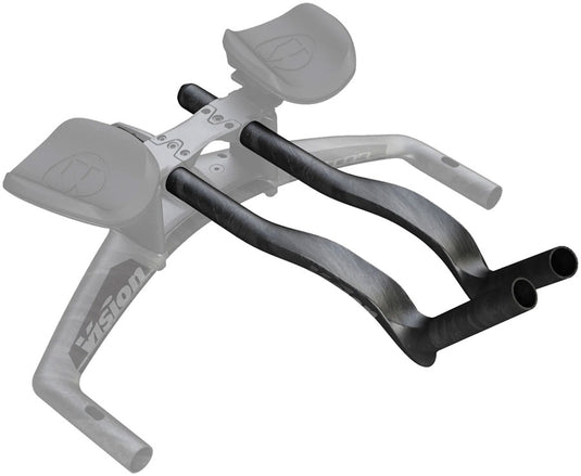 Vision Speed Extensions 400mm Length J-Bend Shape Aero Bar Add-on – Ca ...