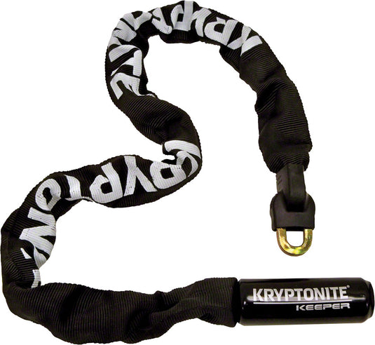 Kryptonite Keeper 785 Integrated Chain Lock - 85cm (2.8') 7mm Keyed Bl ...