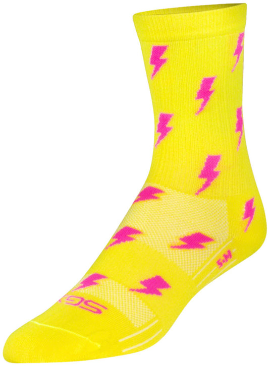 SockGuy SGX Lit Socks - 6" Yellow Small/Medium – Ride Bicycles