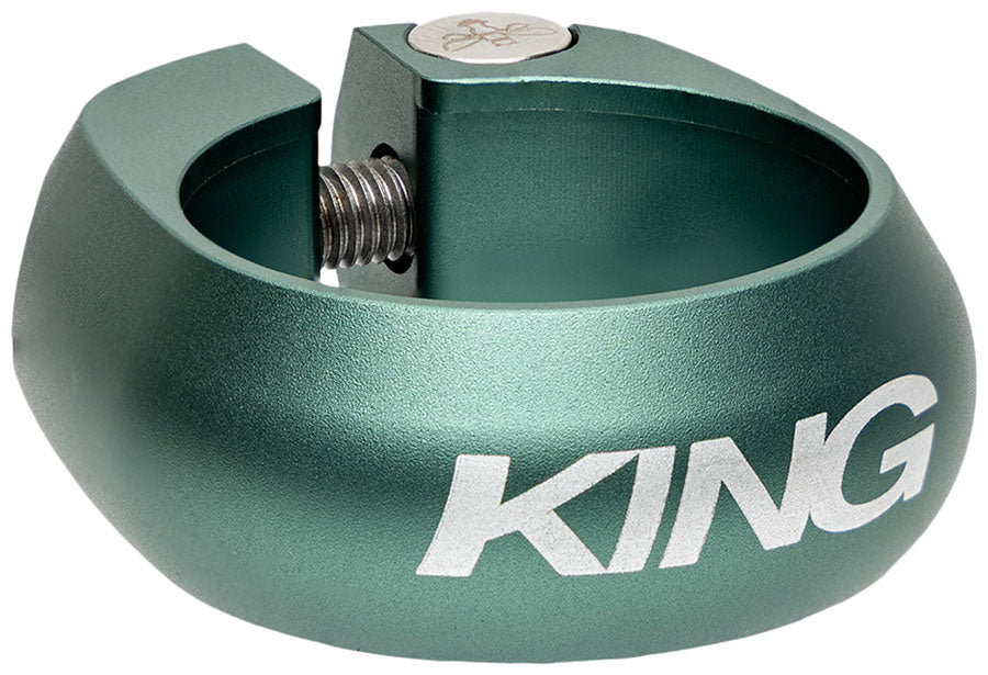 Chris King Seatpost Clamp - 34.9mm Bolt-On Matte Jade – Ride Bicycles